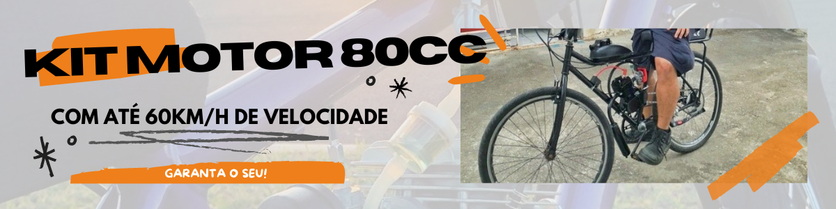 Kit Motor 80cc 2023 da Bicimoto Voltou! Aproveite e peça o seu!